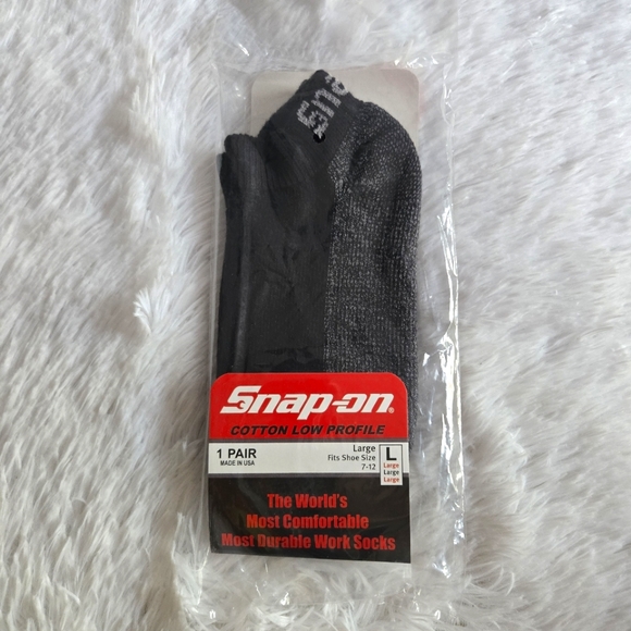 Snap-on | Underwear & Socks | Snapon Low Profile Cotton Black Socks ...